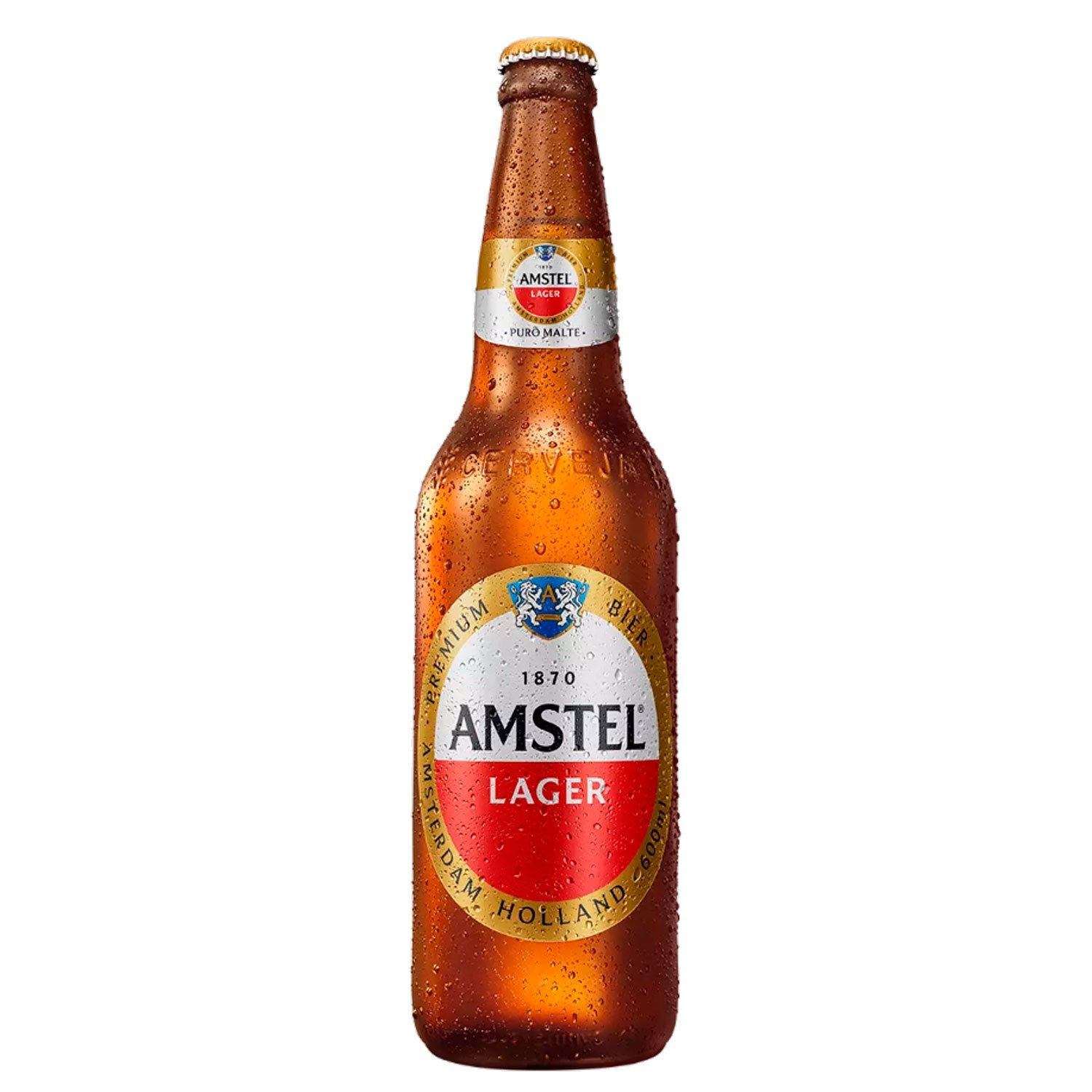 Ponto Certo Conveniência | CERVEJA AMSTEL LAGER 600ML