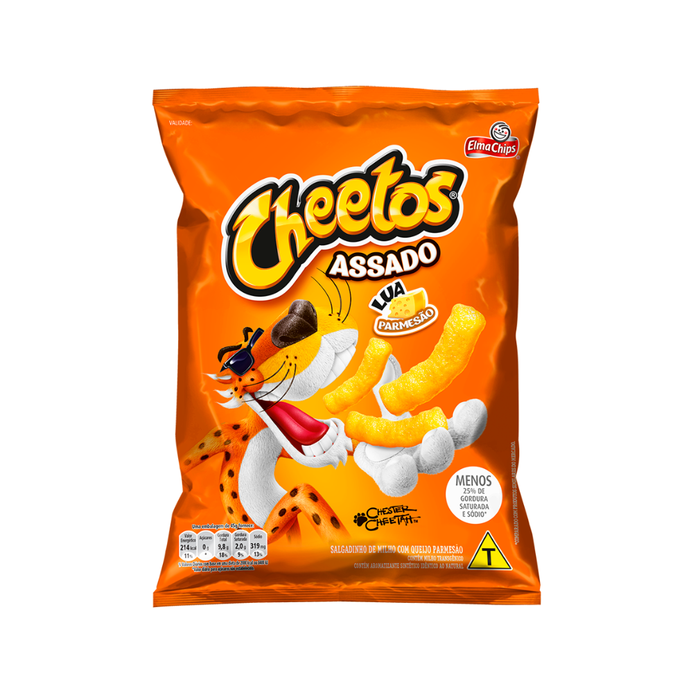 Ponto Certo Conveniência | CHIPS CHEETOS LUA PARMESAO 40G