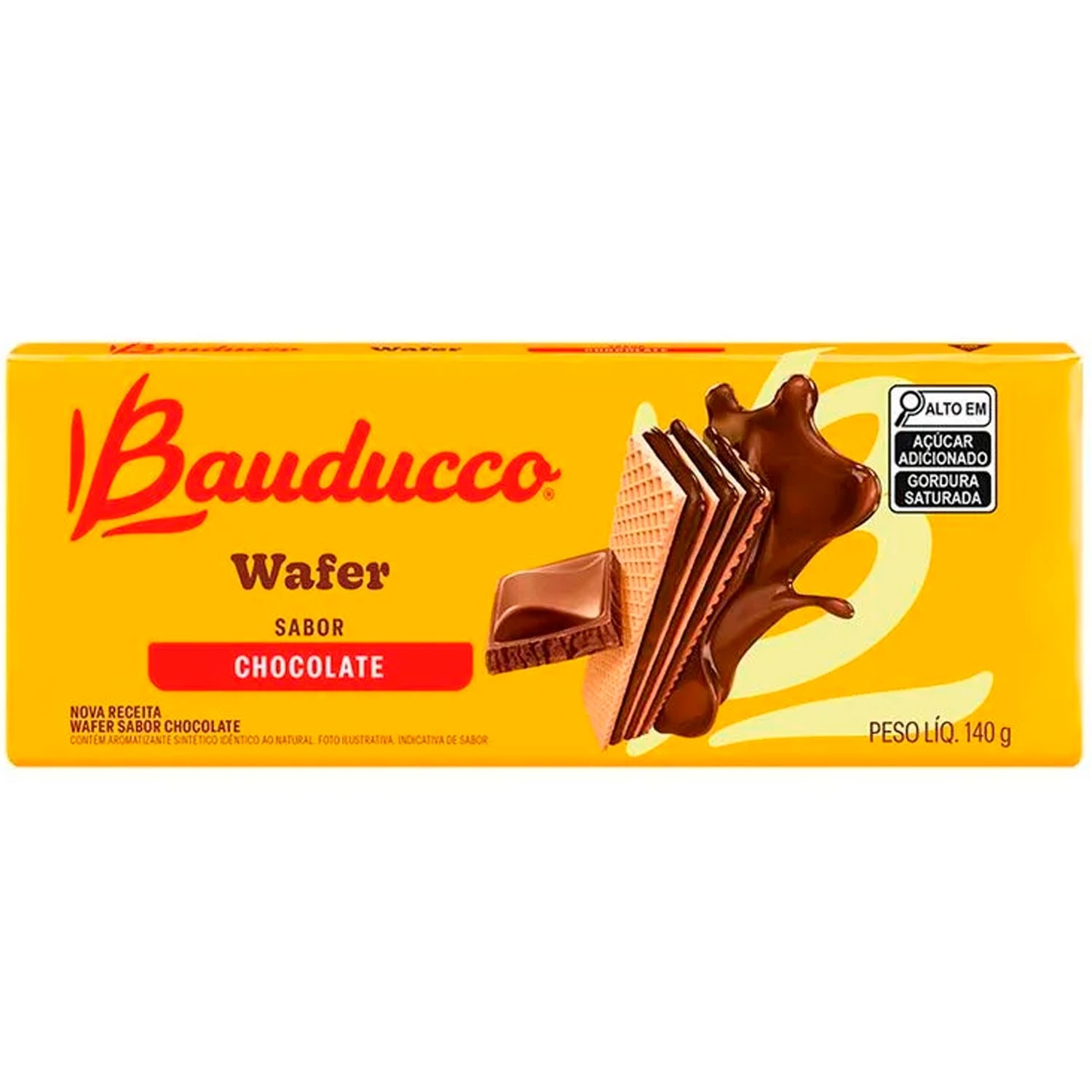 Ponto Certo Conveniência | BISCOITO WAFER BAUDUCCO CHOCOLATE 140G