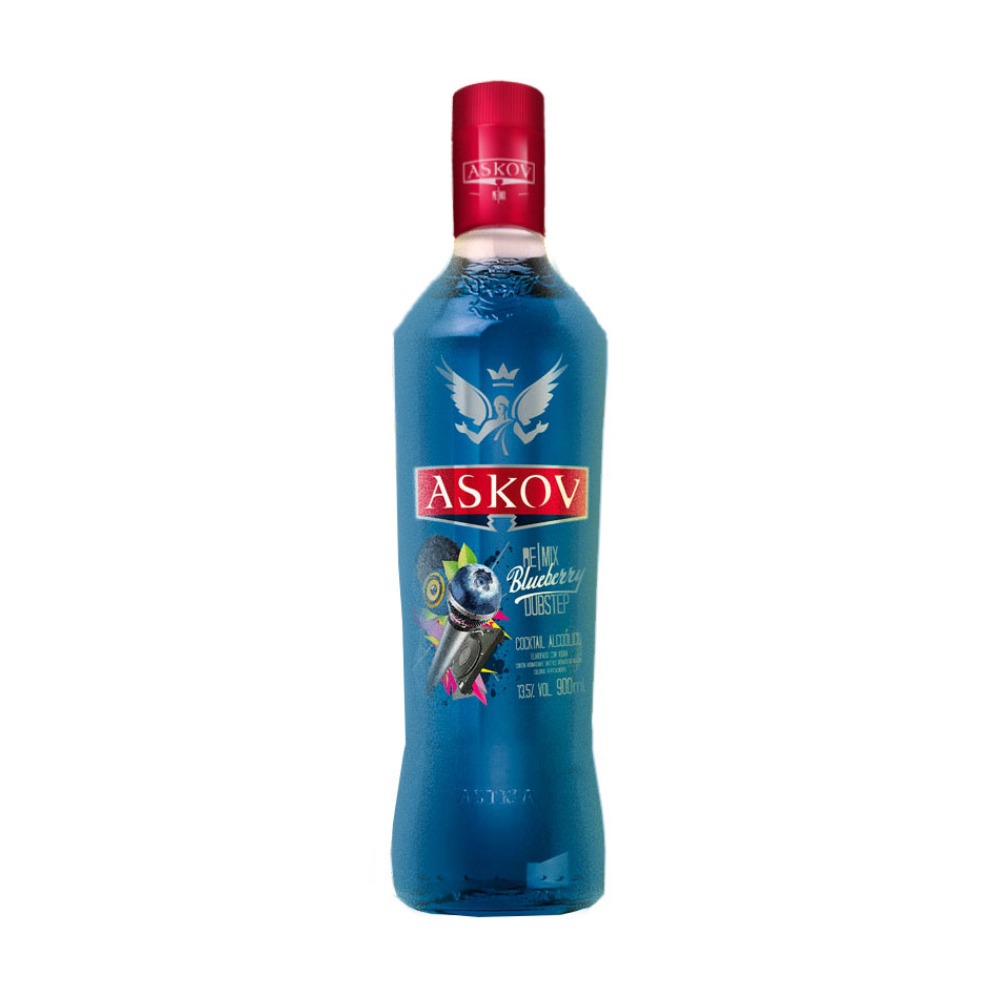 Ponto Certo Conveniência | VODKA ASKOV-BLUEBERRY 900ML