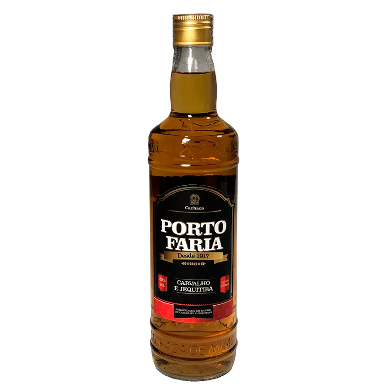 Ponto Certo Conveniência | CACHAÇA PORTO FARIA CARVALHO E JEQUITIBÁ 500ML